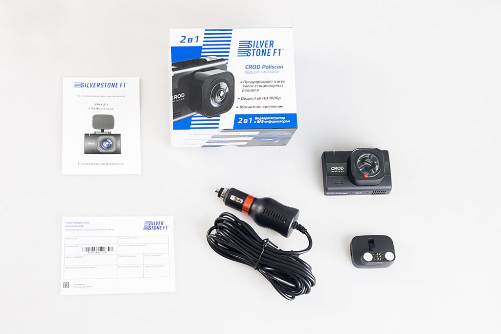 Видеорегистратор SilverStone F1 А90-GPS CROD Poliscan: авторегистратор ...